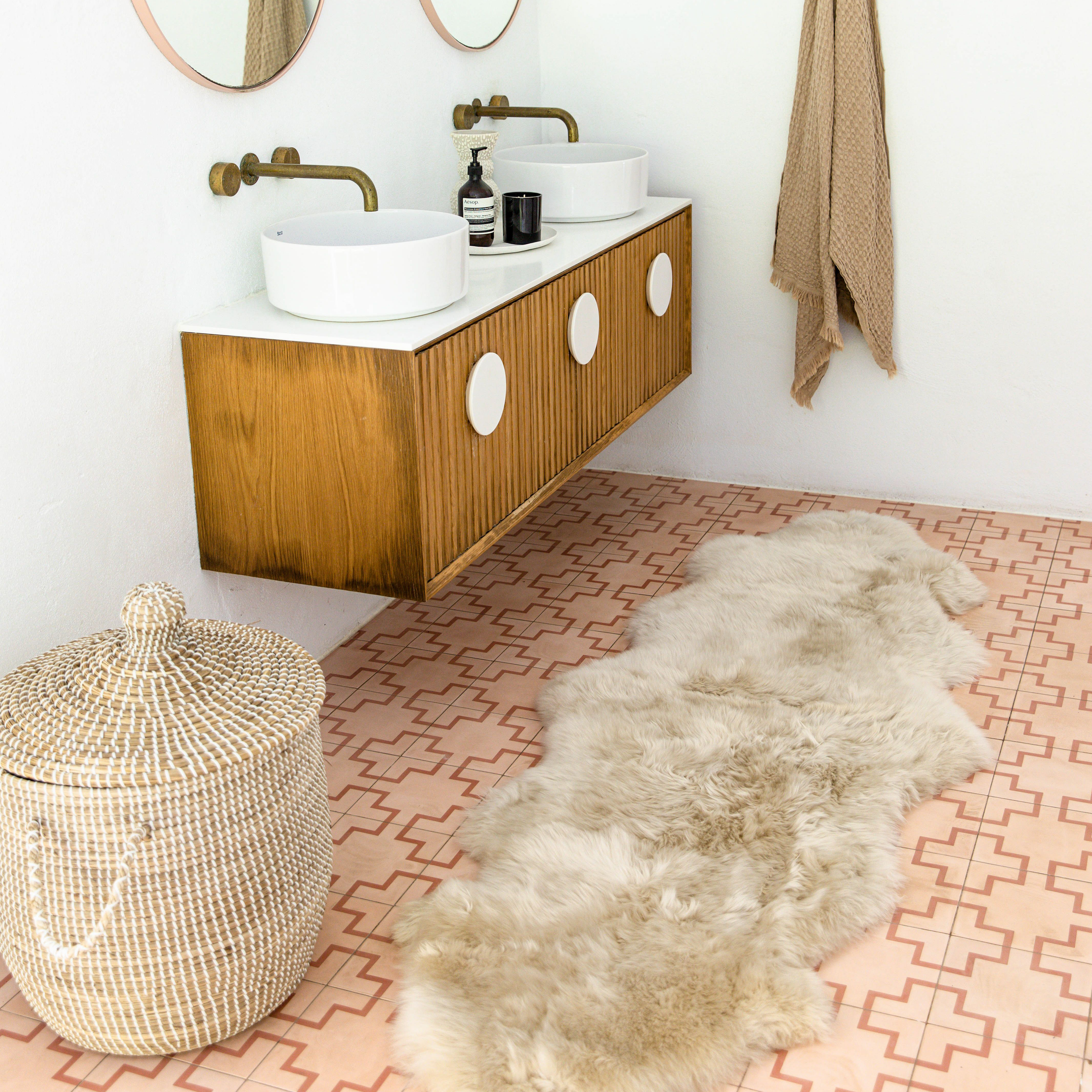 Long Wool Double Rug – Fibre by Auskin Australia